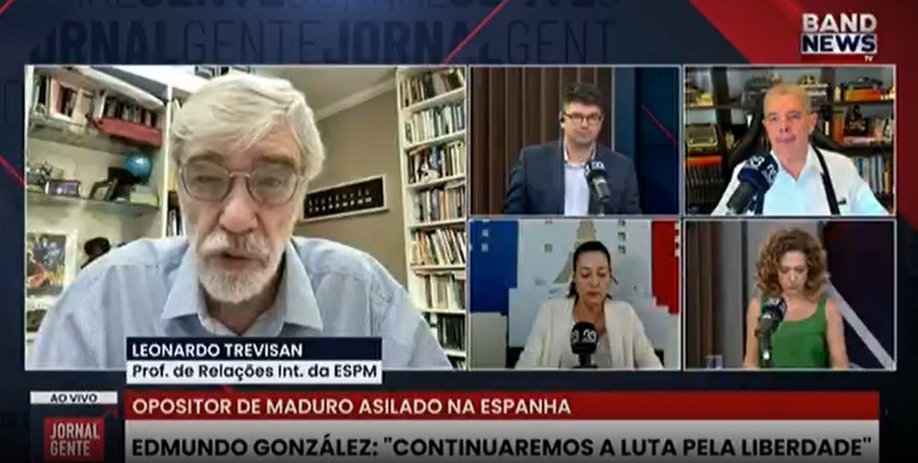 Professor Leonardo Trevisan, é o entrevistado da Band News no dia 09 de setembro de 2024 ...